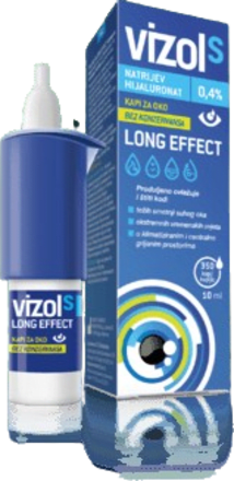 JGL Vizol S Long Effect kapi za suho oko, 10 ml | dm.hr