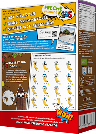 Freche Freunde Kindermüsli Schoko Chips Kakao & Banane, ab 3 Jahren ...