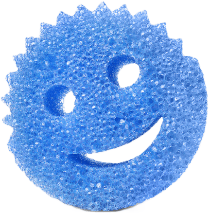 Scrub Daddy Gąbka do mycia naczyń, niebieska, 1 szt. kupuj w zawsze ...