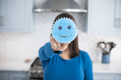 Scrub Daddy Gąbka do mycia naczyń, niebieska, 1 szt. kupuj w zawsze ... Scrub Daddy Gąbka do mycia naczyń, niebieska, 1 szt. kupuj w zawsze ...