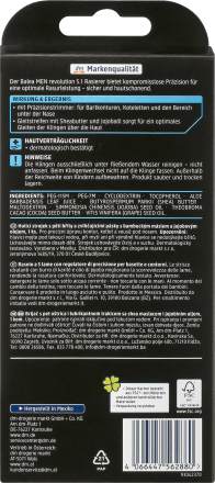 Balea MEN Rasierer Revolution 5.1, 1 St dauerhaft günstig online kaufen ...