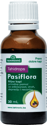 TAHIROVIĆ Tahidrops Pasiflora Biljne kapi za anksioznost, strah ...