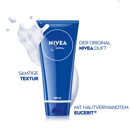 NIVEA Nivea Creme Tube, 100 ml dauerhaft günstig online kaufen | dm.de