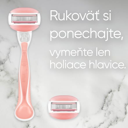 Gillette Venus Dámsky holiaci strojček Comfortglide Spa Breeze + 4 ...