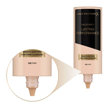 MAX FACTOR Foundation Facefinity Lasting Performance 100 Fair, 35 ml dauerhaft günstig online ...