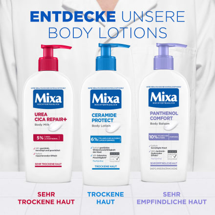 Mixa Body Lotion Cica Repair, 250 ml dm Dauerpreis: Immergünstig ...