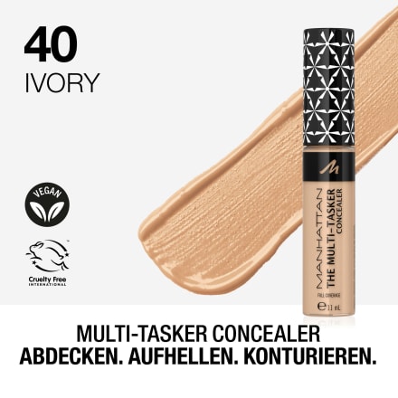 MANHATTAN Cosmetics Concealer The Multi-Tasker 40 Ivory, 11 ml | dm.at
