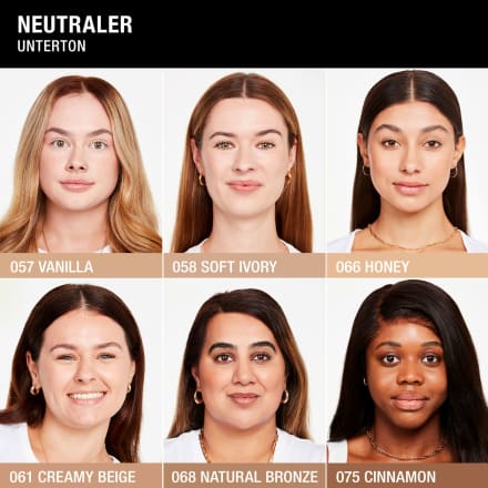 MANHATTAN Cosmetics Foundation Lasting Perfection 61 Creamy Beige LSF ...