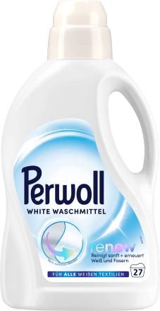 Perwoll Feinwaschmittel Weiß, 27 Wl dauerhaft günstig online kaufen | dm.de