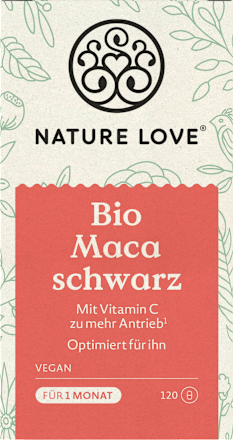Nature Love Maca Schwarz Kapseln 120 St, 106 g dauerhaft günstig online ...