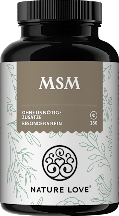 Nature Love MSM mit Vitamin C Tabletten 180 St, 187 g dauerhaft günstig ...