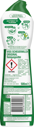 Viss Scheuermilch Original mit Mikro-Kristallen, 500 ml dauerhaft ...