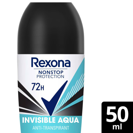 Rexona Antitranspirant Deo Roll-on Nonstop Protection Invisible Aqua ...