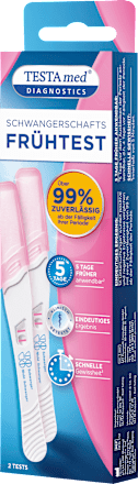 Testa med Schwangerschaftstest Frühtest, 2 St dauerhaft günstig online ...