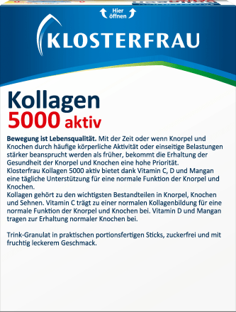 Klosterfrau Kollagen 5000 aktiv Sticks 20 St, 80 g dauerhaft günstig online kaufen | dm.de
