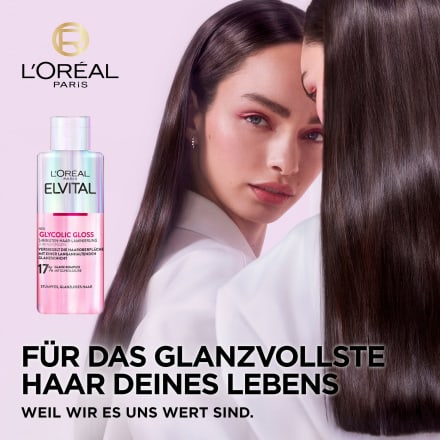 L'ORÉAL PARiS ELVITAL Haarkur Glycolic Gloss, 5 Minuten Haar ...