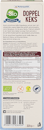 dmBio Doppelkekse, glutenfrei, 225 g dauerhaft günstig online kaufen ...