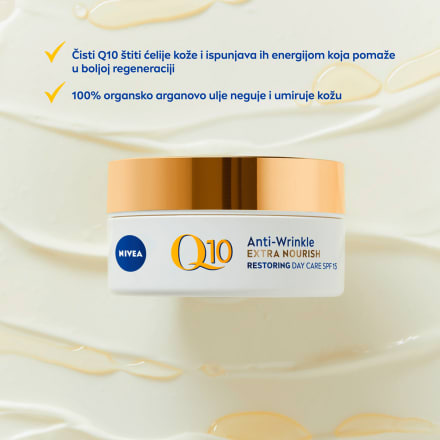NIVEA Q10 EXTRA NOURISH - dnevna krema protiv bora, SPF 15, 50 ml | dm.rs