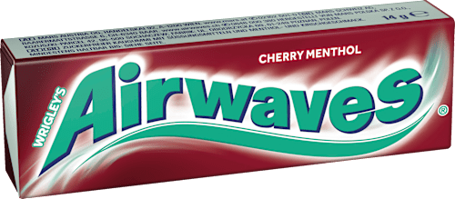Airwaves Kaugummi Cherry Menthol, 14 g | dm.at