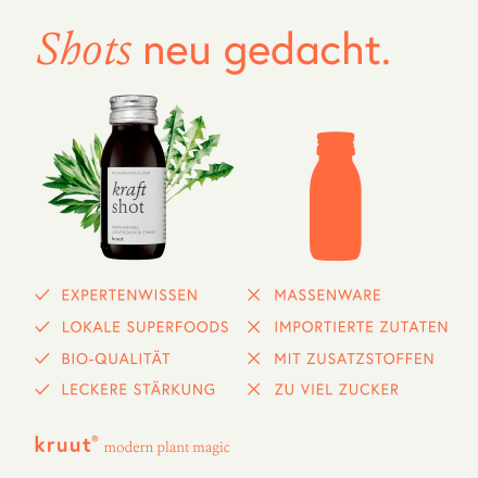 kruut Kräuter Shot Kraft, 60 ml | dm.at