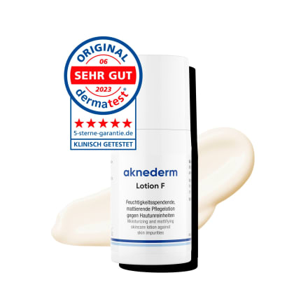 Aknederm Lotion F gegen Hautunreinheiten, 30 ml dauerhaft günstig ...