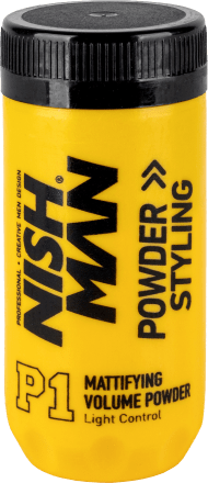 NISH MAN Stylingový púder na vlasy P1 Mattifying Volume Light Control ...