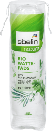 ebelin Wattepads Bio, 60 St | dm.at
