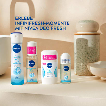 NIVEA Deo Roll-on fresh natural, 50 ml dauerhaft günstig online kaufen | dm.de