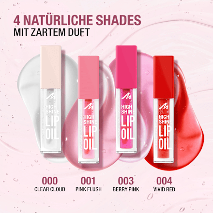 MANHATTAN Cosmetics Lippenöl High Shine 000 Clear Cloud, 4,5 ml ...