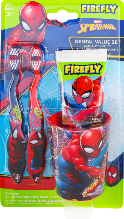 FIREFLY SPIDER-MAN MARVEL DENTAL VALUE SET za decu, od 3+ godine, 1 kom ...
