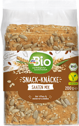 dmBio Knäckebrot, Saaten Mix, 200 g dauerhaft günstig online kaufen | dm.de