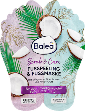 Balea Scrub & Care piling i maska za stopala, 20 ml uvek povoljna ...