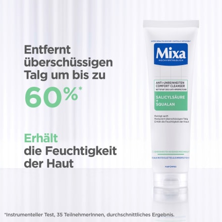 Mixa Cleanser Anti-Unreinheiten, 150 ml dauerhaft günstig online kaufen ...