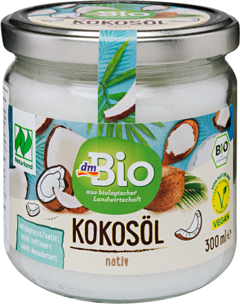 dmBio bio kokosový olej, 300 ml | dm.cz