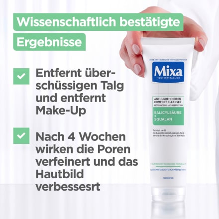 Mixa Cleanser Anti-Unreinheiten, 150 ml dauerhaft günstig online kaufen ...