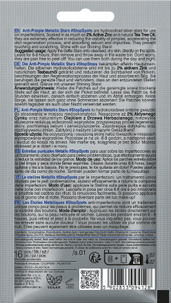 Selfie Project Anti Pickel Patches Metallic Stars, 16 St dauerhaft ...