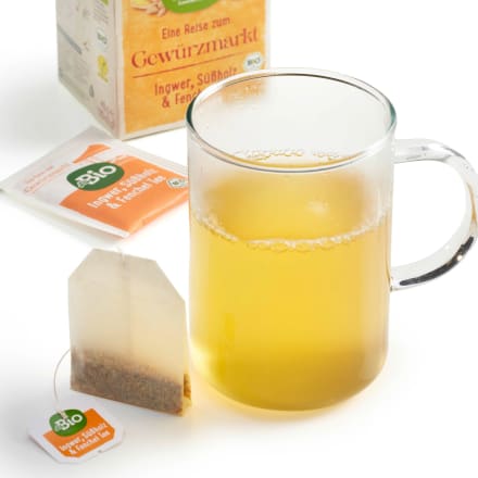 dmBio Začinski biljni čaj - đumbir, sladić i komorač, 20 kesica, 40 g ...