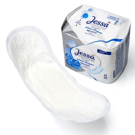 Jessa DISKRET Absorbante pentru incontinență maxi super, 10 buc | dm.ro