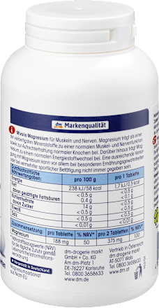 Mivolis Magnesium, Tabletten 300 St., 210 g dauerhaft günstig online ...