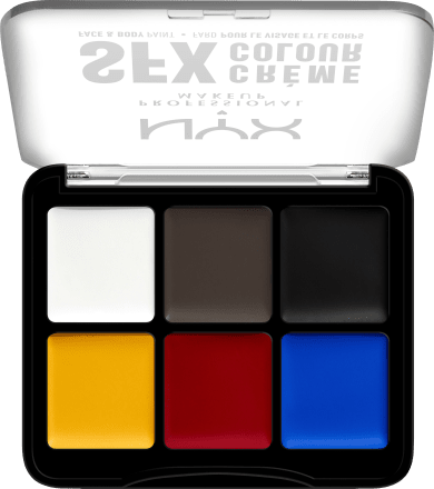 NYX PROFESSIONAL MAKEUP Farbpalette SFX Face & Body Paint Palette ...