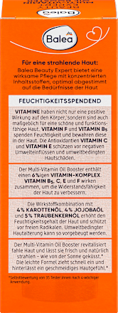 Balea Gesichtsöl Beauty Expert Multi-Vitamin Oil Booster, 30 ml dauerhaft günstig online kaufen ...