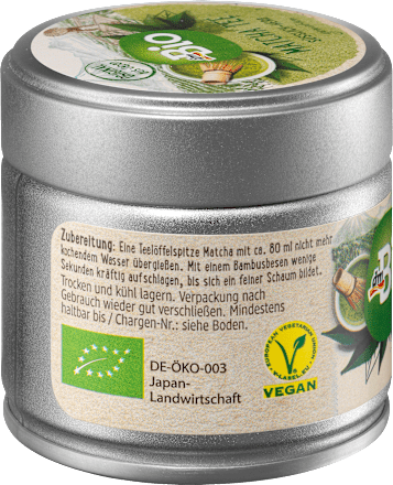 dmBio Matcha čaj, 30 g | dm-drogeriemarkt.ba