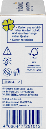 VISIOMAX Augentropfen Aloe Vera, ohne Konservierungsmittel, 10 ml ...