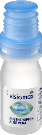 VISIOMAX Augentropfen Aloe Vera, ohne Konservierungsmittel, 10 ml ...