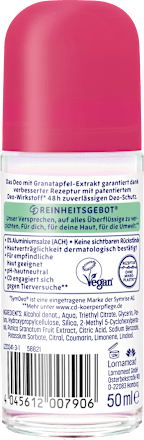 CD Deo Roll-on Bio-Granatapfel, 50 ml dauerhaft günstig online kaufen ...