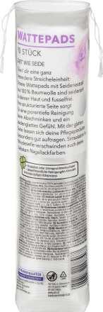 ebelin Wattepads Seidenextrakt, 90 St dauerhaft günstig online kaufen | dm.de