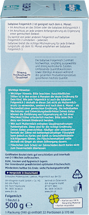 babylove Zamensko mleko 2, prelazna formula za odojčad, od 6. meseca ...