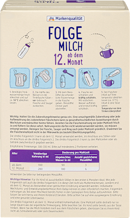 dmBio Zamensko mleko 3, formula za odojčad, od 12.meseca, 500 g | dm.rs