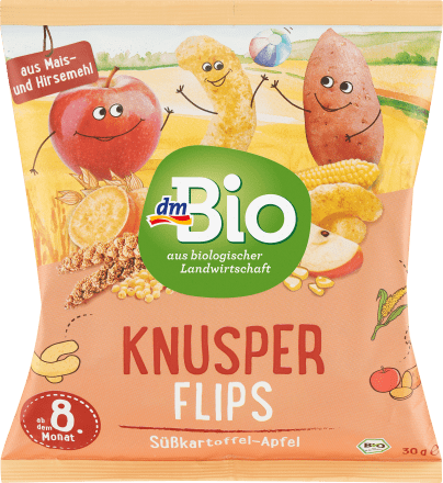 dmBio Smoki sa batatom i jabukom, 8+ mj., 30 g | dm-drogeriemarkt.ba