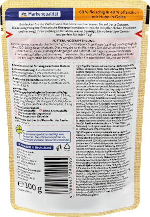 Dein Bestes Naturverliebt kapsička pro kočky s kuřecím masem v želé ...